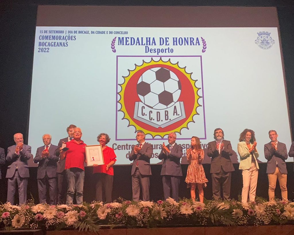 Parabéns ao CCDBA – Medalha de Honra no Desporto! – Azeitão